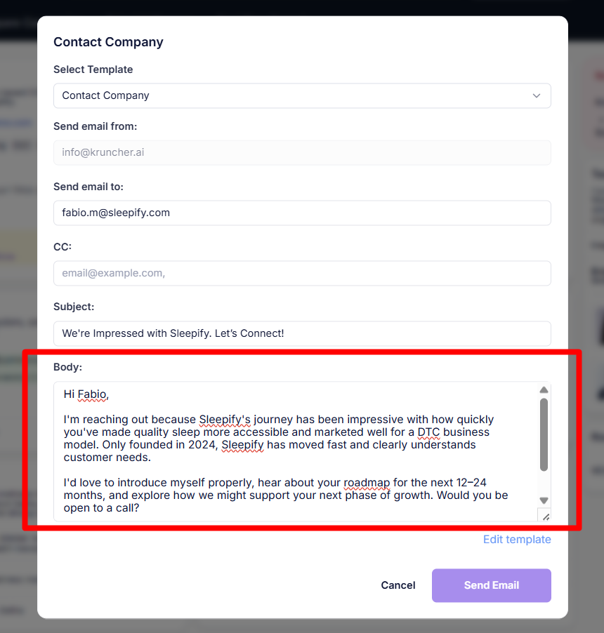 How to Automate Your Outreach with Kruncher